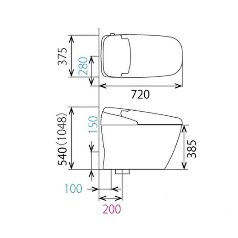 INAX AC-G216VN/BW1 Smart Toilet | PBANGLA.NET