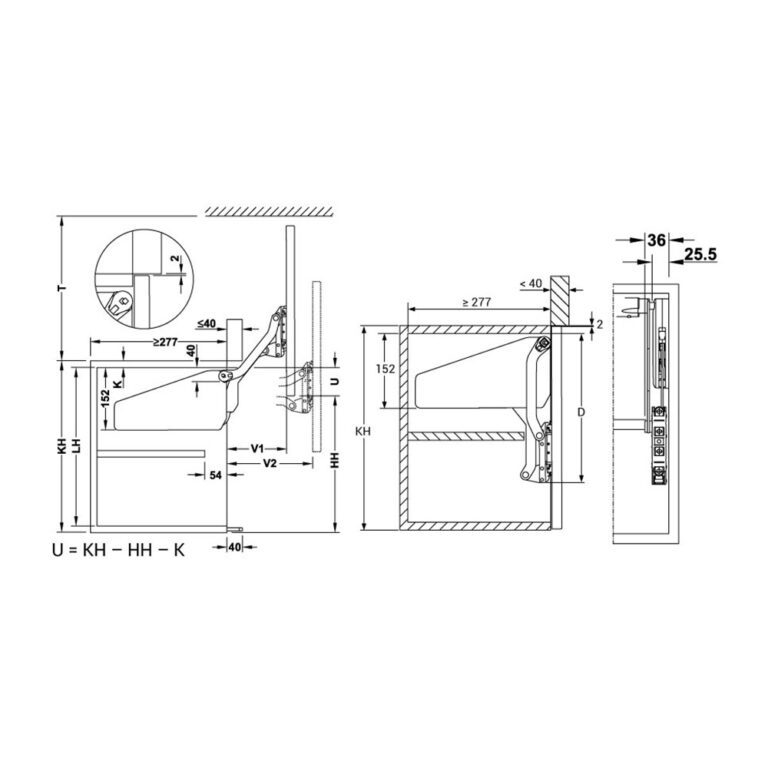 Hafele Free Up Mechanism Lift up system | PBANGLA.NET