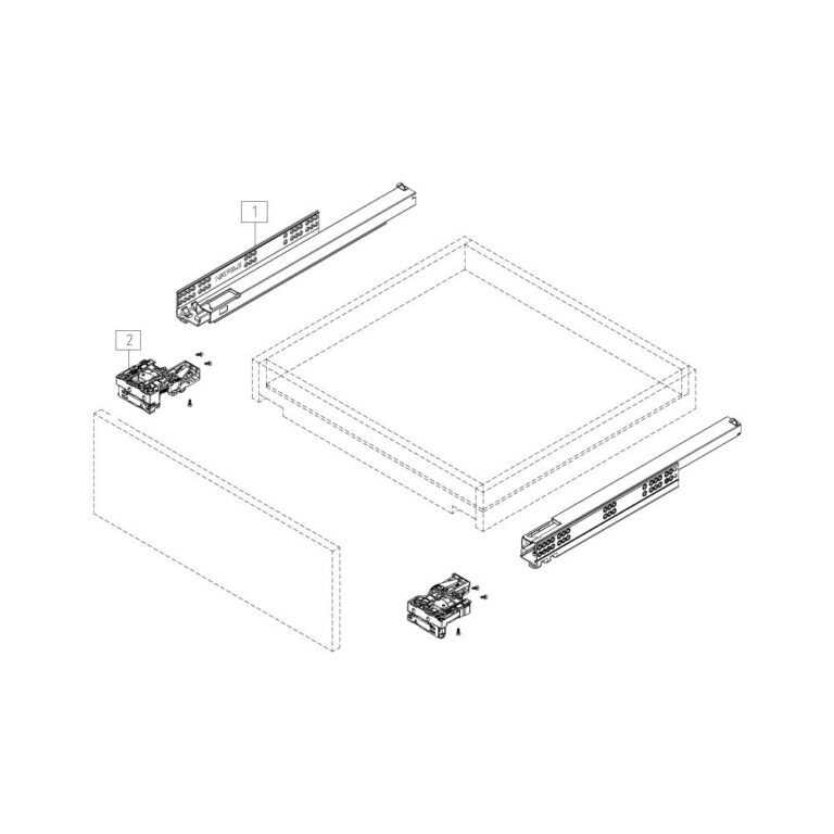 Hafele Matrix Undermount Runner | PBANGLA.NET