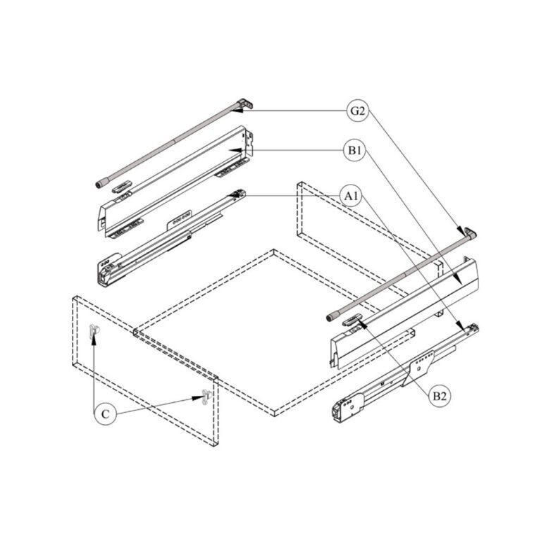 Hafele Matrixbox Premium Drawer | PBANGLA.NET
